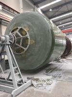 China 1600mm Antiseptic FRP Water Treatment Tank Cross Wound Cylindrical 11m3 for sale