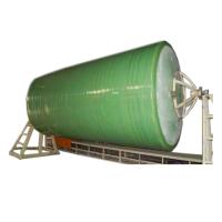 China 1800mm*3440mm Customized Color FRP Horizontal Tank Smooth Surface Water Filter for sale