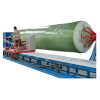 China FRP Horizontal Water Storage Tank 1800mm x 3840mm Antiseptic Cross Wound for Purification for sale