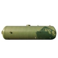 China 2600 Gallon Antiseptic FRP Horizontal Cylindrical Tank for Food Brewing for sale