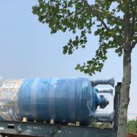 China Horizontal 12m3 FRP Cylindrical Tank ISO CE Water Softener 1800mm for sale