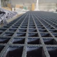 China Mesh Molded Yellow Frp Grp Grating Textile Dyeing Anti Slip 38mm for sale