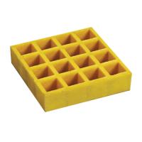 China Food Processing Fibergrate Molded Grating 38*38mm Grp Mesh Flooring for sale