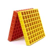 China Food Processing Fibergrate Molded Grating 38*38mm Grp Mesh Flooring for sale