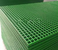 China Flat Gritted Molded FRP Floor Grating Orange For Electronics Industry for sale