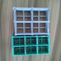 China Groove Surface Civil Architecture FRP Floor Grating Green Floor Mesh for sale
