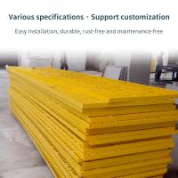China Shipbuilding White FRP Floor Grating Grp Resin Higher Strength for sale