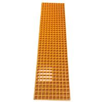 China FRP Grating 38x38mm Smooth Molded Fiberglass Panel for Pharmaceutical Manufacturing for sale