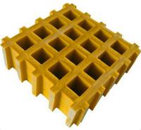 China Anti Corrosion GRP Fiberglass Plastic Grating Mesh 38x38mm Molded Antiseptic Panel for sale