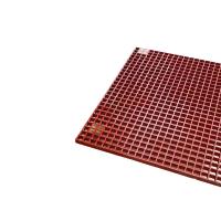 China FRP Molded Antiseptic Grating 38x38mm Mesh for Petrochemical Floor Platform for sale