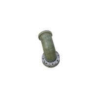 China GRP Flanged Pipe Elbow Molded FRP Fittings High Conveying Capacity Custom Size for sale