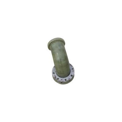 China GRP Flanged Pipe Elbow Molded FRP Fittings High Conveying Capacity Custom Size for sale