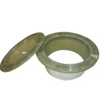 China GRP Flanged Pipe Elbow Molded FRP Fittings High Conveying Capacity Custom Size for sale