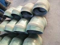 China Flanged Elbow Multi Purpose GRP FRP Pipe Fitting Customized Colors For Connection for sale