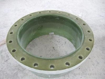 China Butt Joint Molded FRP Pipe Flanges Elbow Bend GRP Pipes Fiberglass Fit Flange 2 Inch for sale