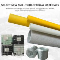 China FRP Round Tube 50mm Pultruded Fiberglass Pipe Lightweight Non Leaching for Garden for sale
