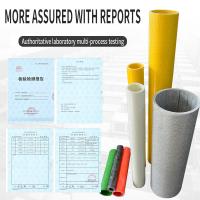China FRP Round Tube 50mm Pultruded Fiberglass Pipe Lightweight Non Leaching for Garden for sale