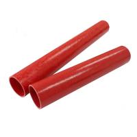 China 20mm Red FRP Round Tube Fiberglass Square Tube Maintenance Free High Strength for sale