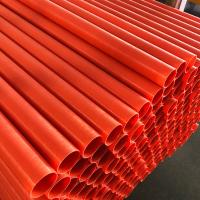 China High Strength Epoxy Fiberglass Insulation Tube 1.25mm Thickness FRP Winding Pipe for sale