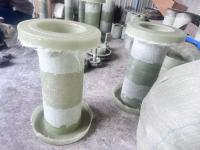 China GRP Blind Flange FRP Pipe Fitting Elbow Bend Tee Cross Reducer for sale