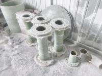 China GRP Blind Flange FRP Pipe Fitting Elbow Bend Tee Cross Reducer for sale
