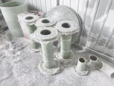 China GRP Blind Flange FRP Pipe Fitting Elbow Bend Tee Cross Reducer for sale