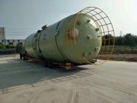 China 1800mm High Strength FRP Chemical Storage Tank GRP Filament Winding 3000 Gallon for sale