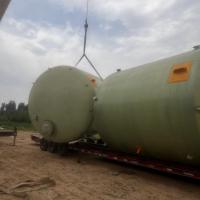China FRP Hydrogen Peroxide Storage Tank 5000L Industrial Water Treatment Chemical Tank for sale