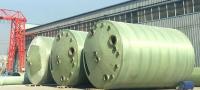 China Industrial FRP Chemical Storage Tank 5000 Gallon Food Brewing Custom Color OEM for sale