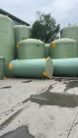 China 1800mm Filament Winding FRP Chlorine Storage Tank Blue High Strength Customizable for sale