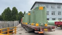 China FRP Chemical Storage Tank 5000L Filament Winding Wastewater Treatment for sale