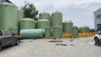 China FRP Chemical Storage Tank 5000L Filament Winding Wastewater Treatment for sale
