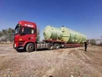 China Industrial Cylindrical FRP Storage Tank 100 PSI Chemical Production Line for sale