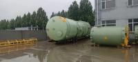 China Vertical FRP Water Storage Tank 2500x6360mm for Wastewater Treatment Easy Installation for sale