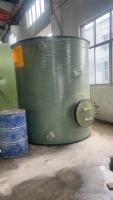 China Cylindrical Large Capacity Vertical FRP Water Tank 2500mm x 7580mm for Water Reservoir for sale
