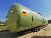 China Horizontal FRP Winding Water Storage Tank 2000x8130mm Chemical Salt Acid for sale