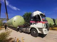 China Horizontal FRP Winding Water Storage Tank 2000x8130mm Chemical Salt Acid for sale