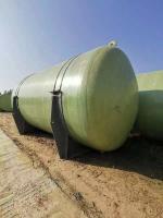 China Filament Winding FRP Chemical Storage Tank 2000x5900mm for Sulfuric Acid for sale