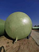 China Filament Winding FRP Chemical Storage Tank 2000x5900mm for Sulfuric Acid for sale