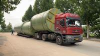 China High Strength Fiberglass Chemical Tank 2000mm x 3990mm for Cryogenic Liquid Storage for sale