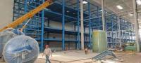 China Filament Winding Fiberglass Chemical Storage Tank 2000mm x 3350mm for Food Brewing for sale