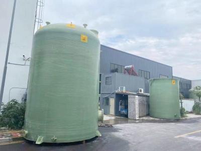 China FRP Vertical Chemical Storage Tank 0.8CBM Sewage Treatment Equipment for sale