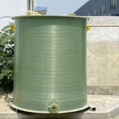 China FRP Vertical Water Treatment Tank 1.2CBM 1000mm Diameter Corrosion Resistant for sale