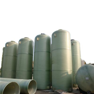 China FRP Vertical Storage Tank 3.5CBM Chemical Resistant for Food Brewing for sale