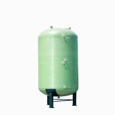 China 8CBM Vertical FRP Chemical Storage Tank Fiberglass Composite Vessel CE Certified for sale