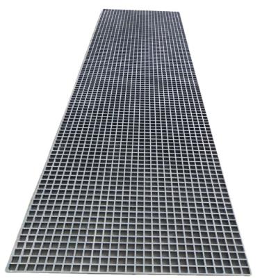 China Fiberglass Catwalk Grating Plastic Floor Drain Smooth Platform FRP Grating 38mm for sale
