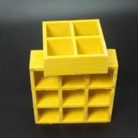China Fiberglass Catwalk Grating Plastic Floor Drain Smooth Platform FRP Grating 38mm for sale