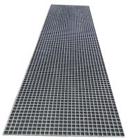 China 60mm Aging Resistant FRP Floor Grating Sheet Fiber Reinforced Plastic Grating for sale