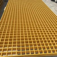 China 38*38*30mm Offshore Heavy Duty Grating GRP FRP Walkway Plastic Grating for sale