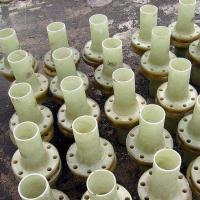 China GRP FRP Fiberglass Flange Shaft Coupling Winding GRE Pipe Customized for sale
